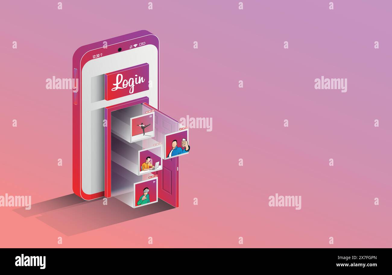 Platform moments Stock Vector Images - Alamy