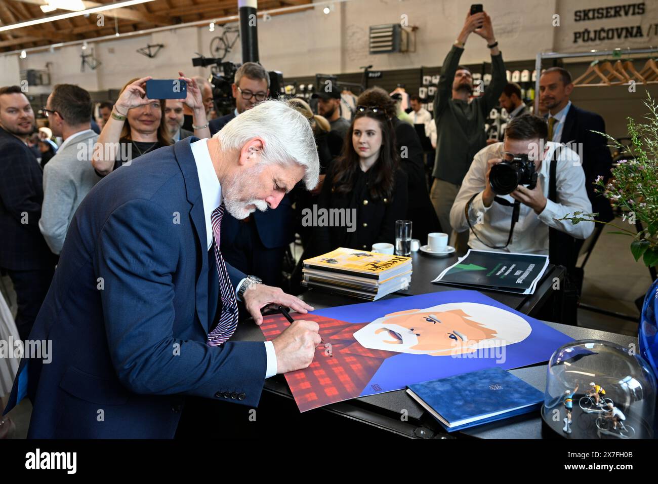 Prague, Czech Republic. 20th May, 2024. Czech President Petr Pavel ...