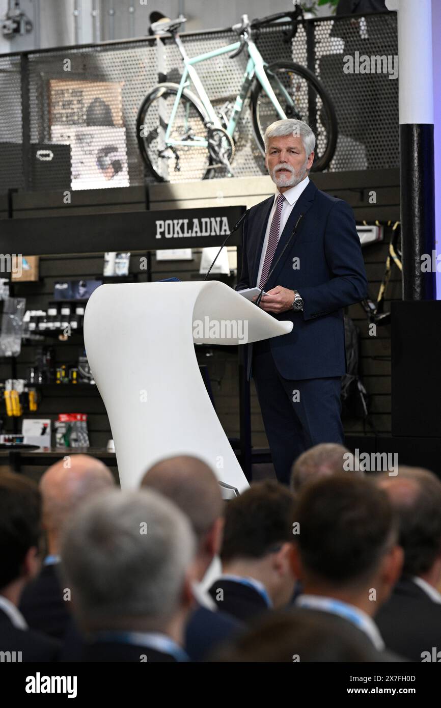 Prague, Czech Republic. 20th May, 2024. Czech President Petr Pavel ...