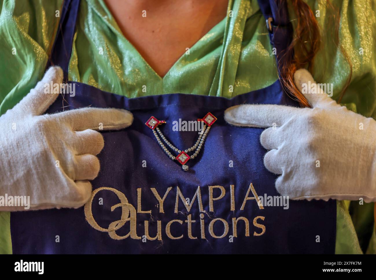 Olympia Auctions London 20 May 2024 Cartier (Henri Picq) Ruby and ...