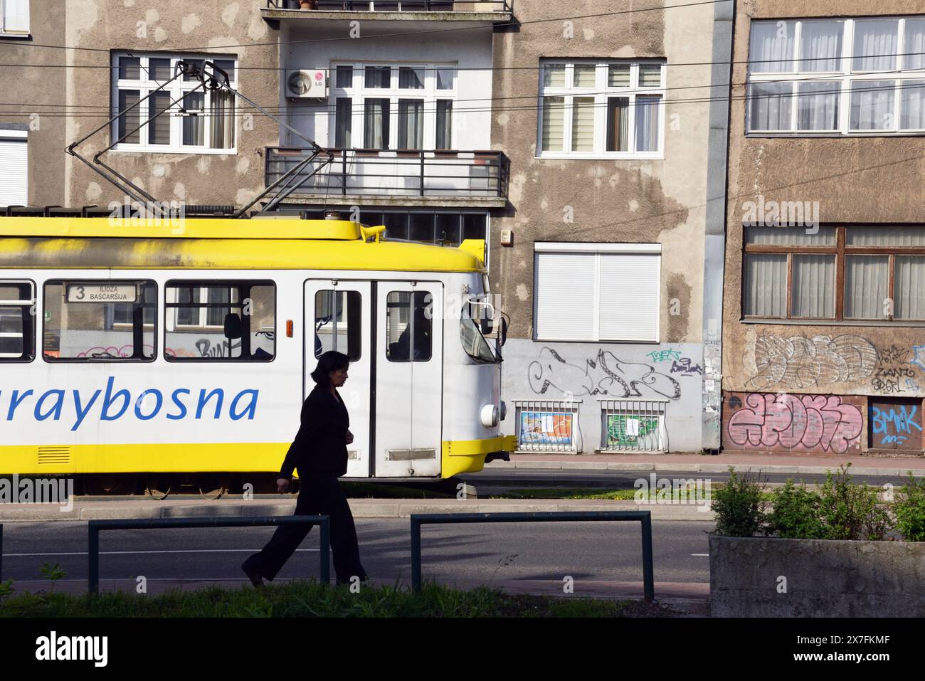 Tramway in Sara Stock Photo - Alamy