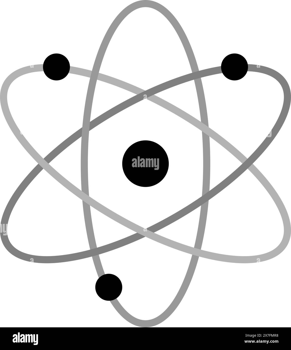 Atom icon clip art. vector illustration Stock Vector Image & Art - Alamy