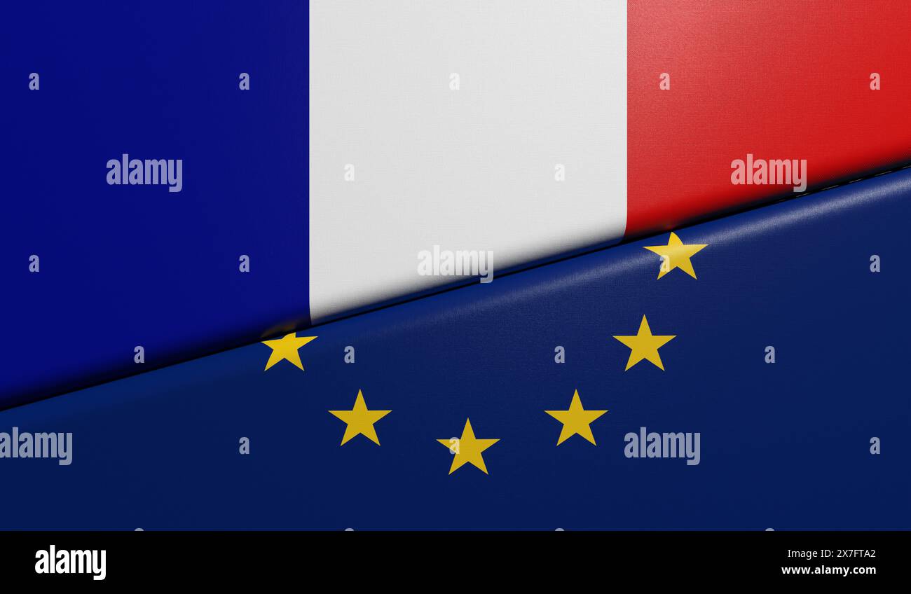 Two flags together hi-res stock photography and images - Alamy