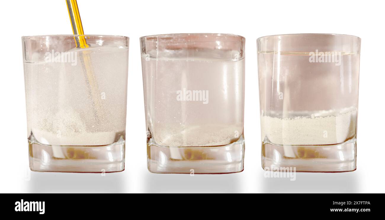 Sand water glass science hi-res stock photography and images - Alamy