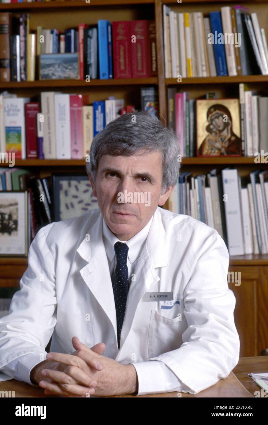 Professeur Marc GENTILINI - Date : 19960101 ©John Foley/Opale.photo ...