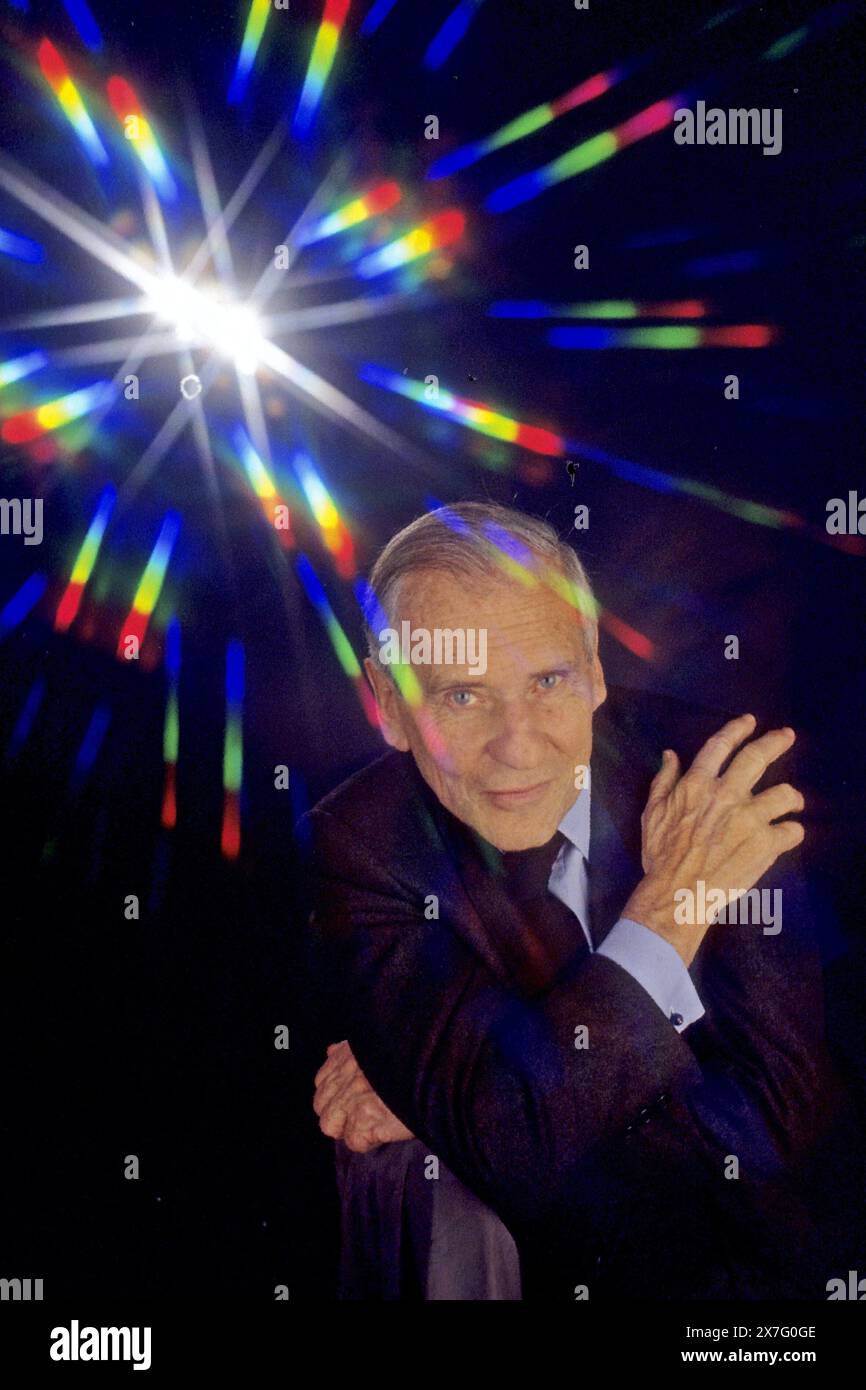 Jean D'ORMESSON - Date : 19960101 ©John Foley/Opale.photo Stock Photo ...