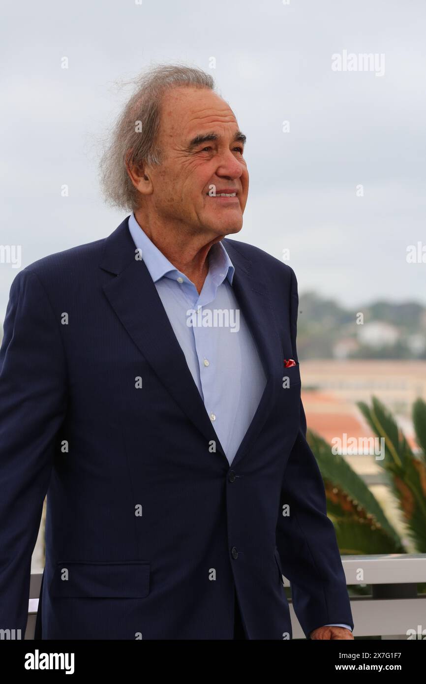 Cannes, France. 20th May, 2024. Director Oliver Stone at the Lula film ...