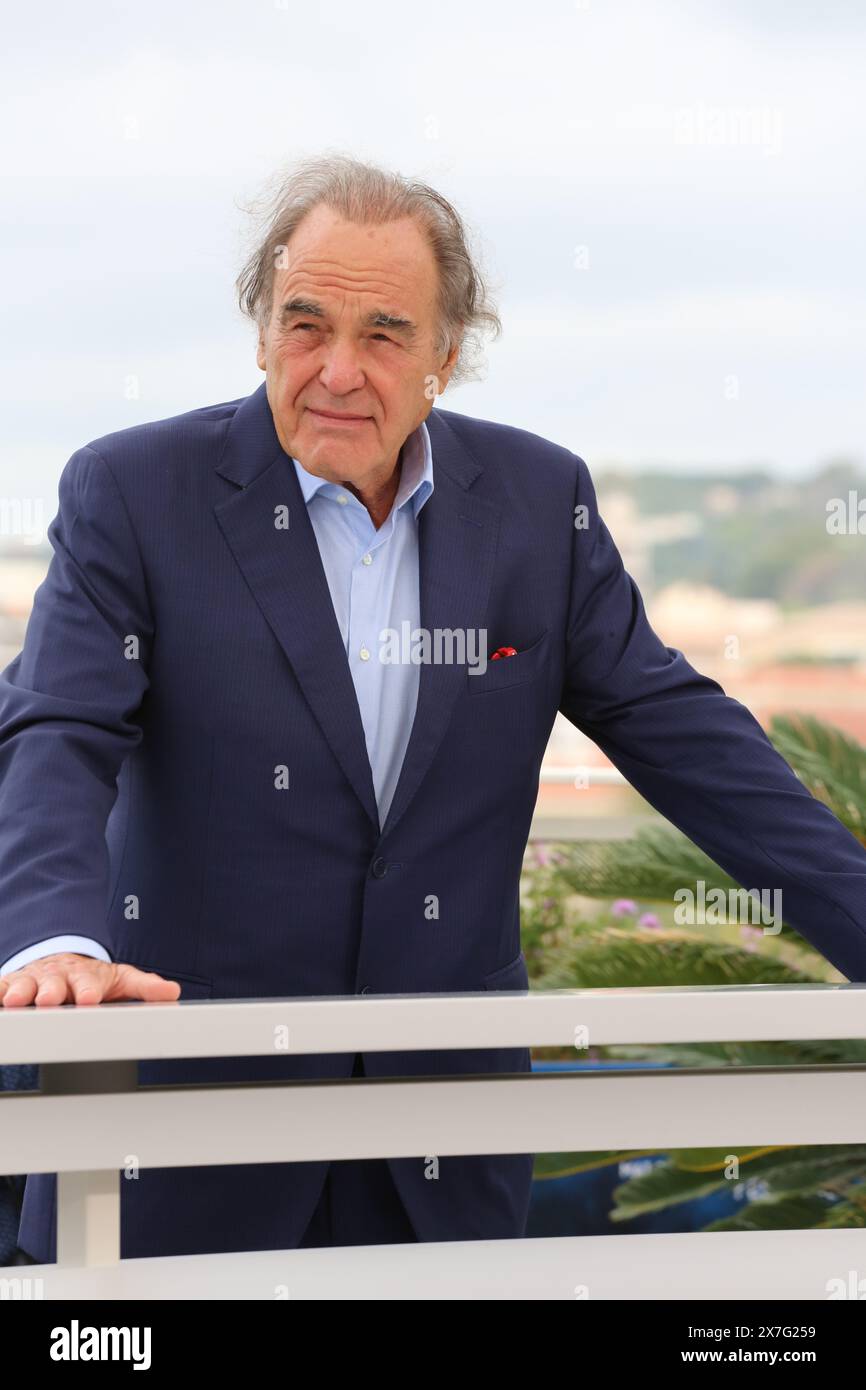 Cannes, France. 20th May, 2024. Director Oliver Stone at the Lula film ...
