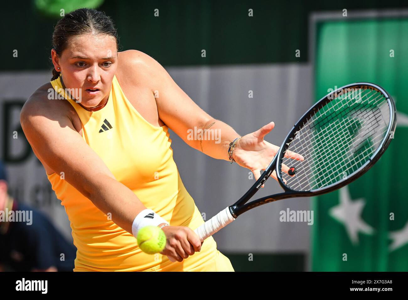 Jule NIEMEIER of Germany during first qualifying day of Roland-Garros ...