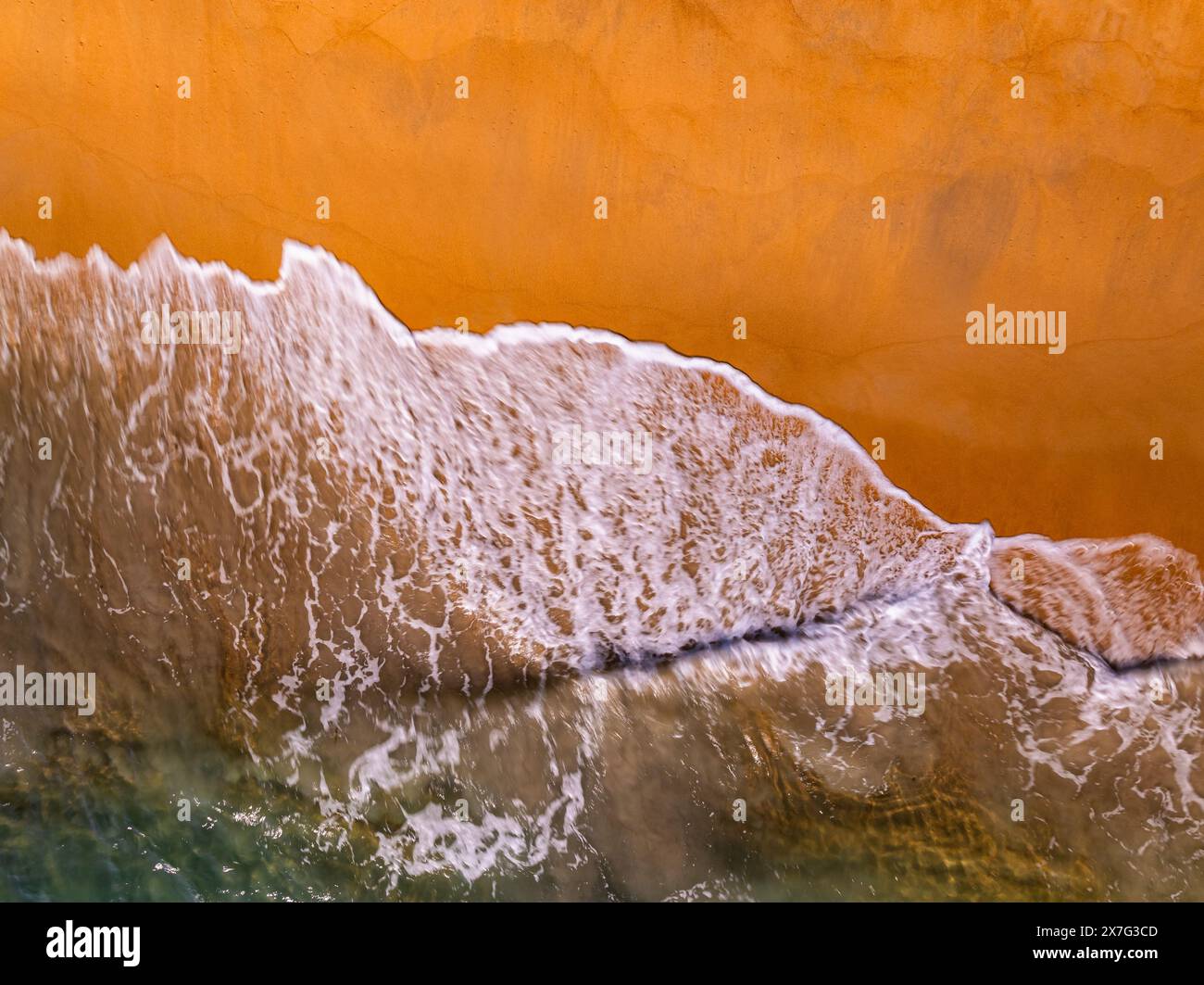 Amazing Top view dark sea beach landscape background,Summer sea waves ...