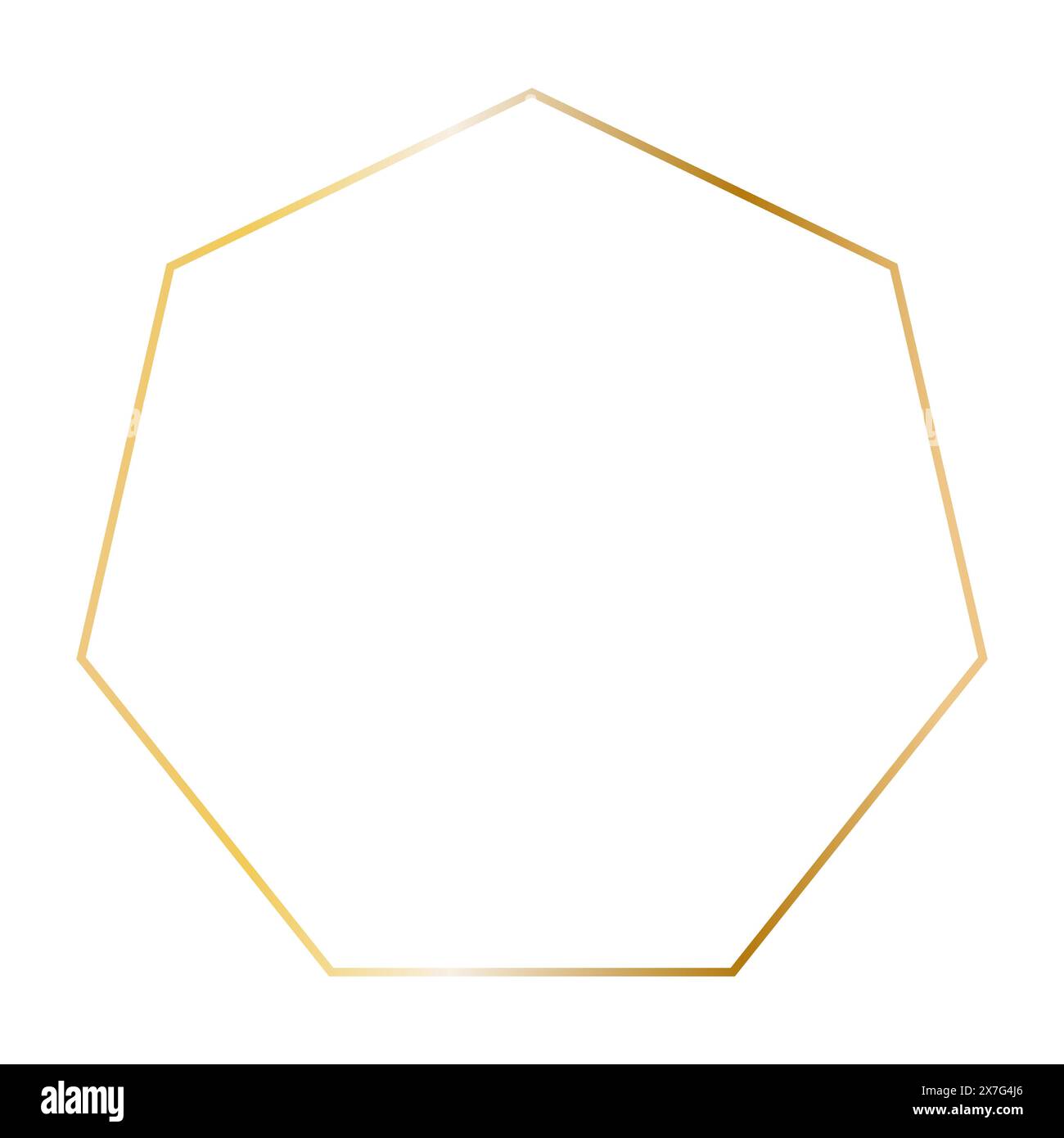 Gold frame border simple hi-res stock photography and images - Alamy