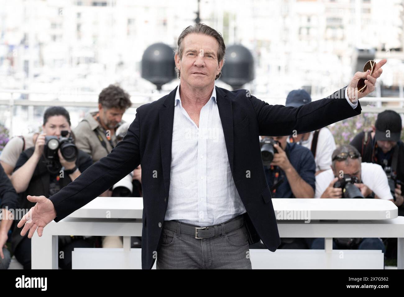 Cannes, France. 20th May, 2024. Dennis Quaid attends The Substance ...
