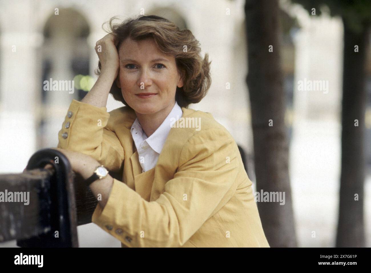 Eve De CASTRO - Date : 19960801 ©John Foley/Opale.photo Stock Photo - Alamy