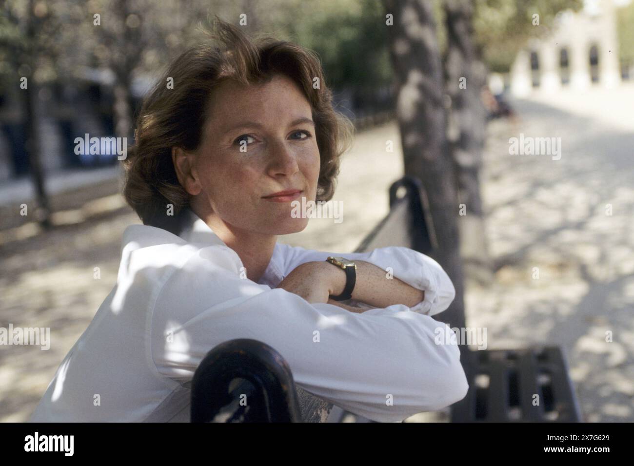 Eve De CASTRO - Date : 19960801 ©John Foley/Opale.photo Stock Photo - Alamy