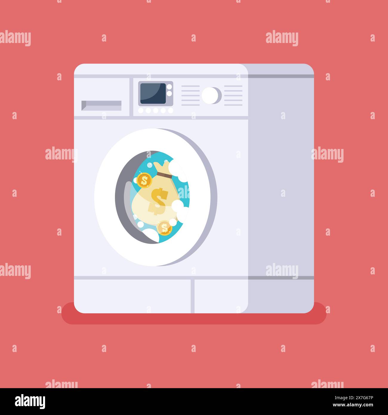 Money laundering washing machine icon hi-res stock photography and ...