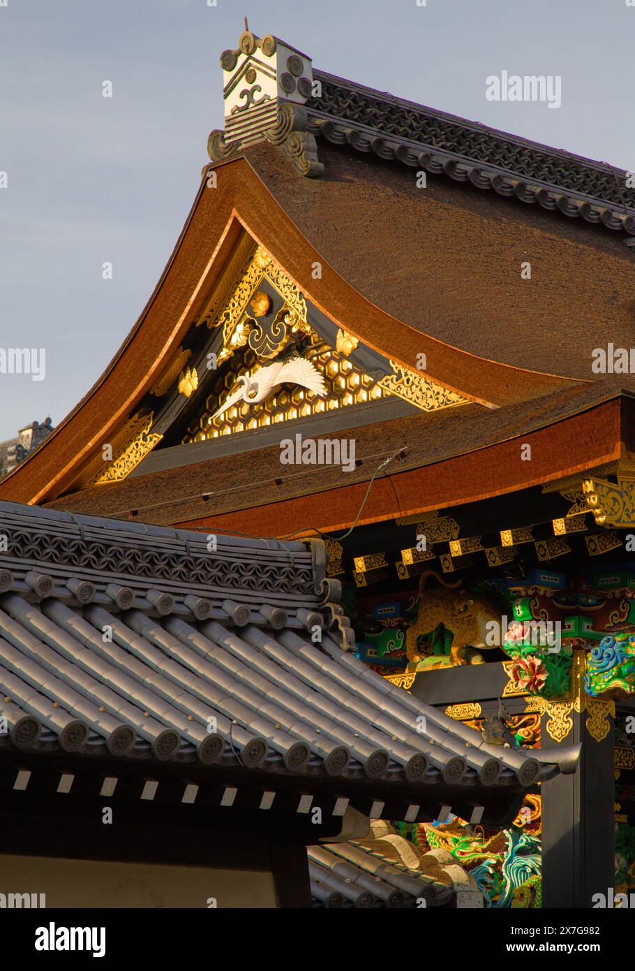 Japan, Kyoto, Nishi Honganji Temple, Karamon Gate Stock Photo - Alamy