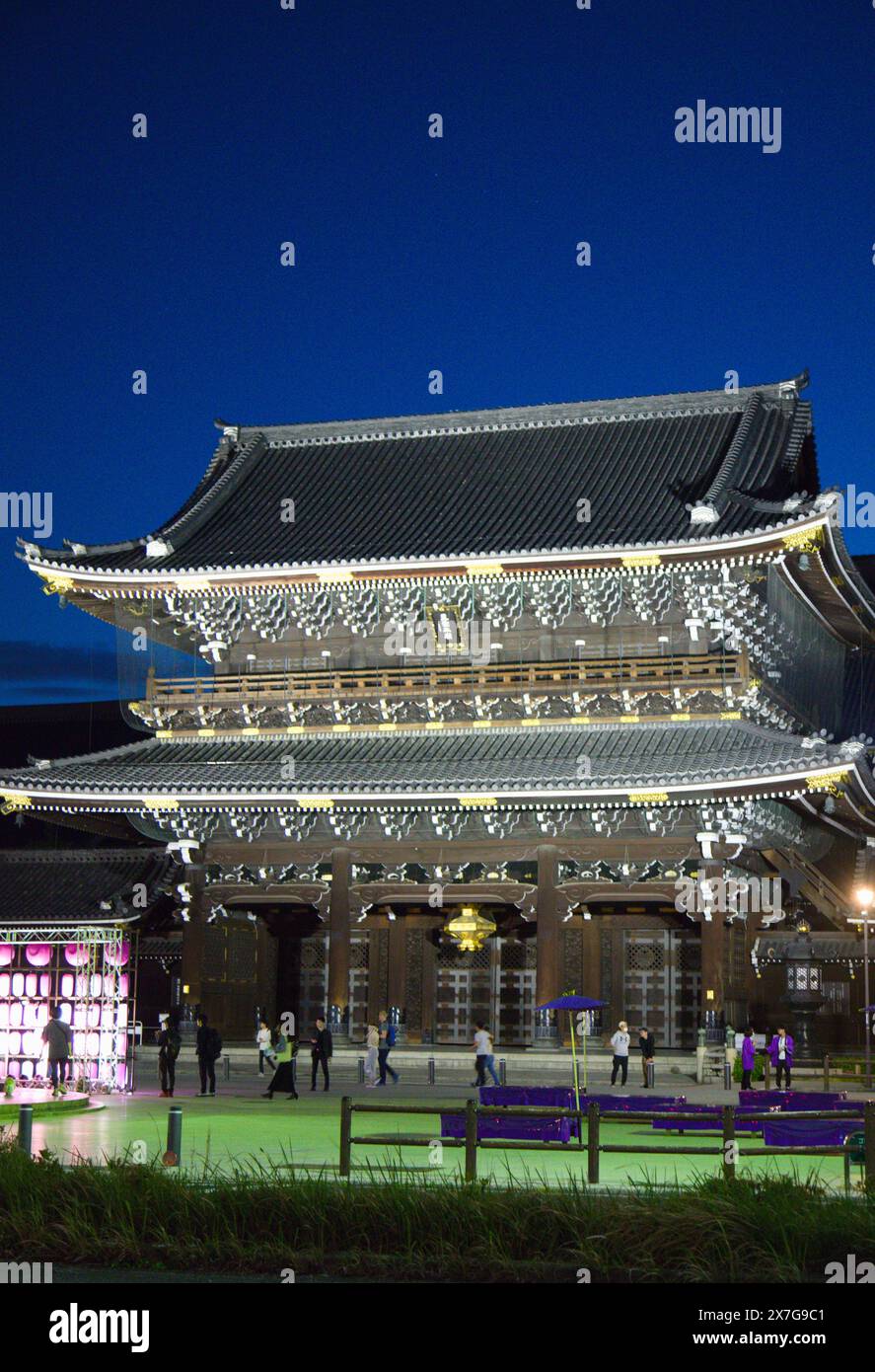 Japan, Kyoto, Higashi Honganji Temple Stock Photo - Alamy