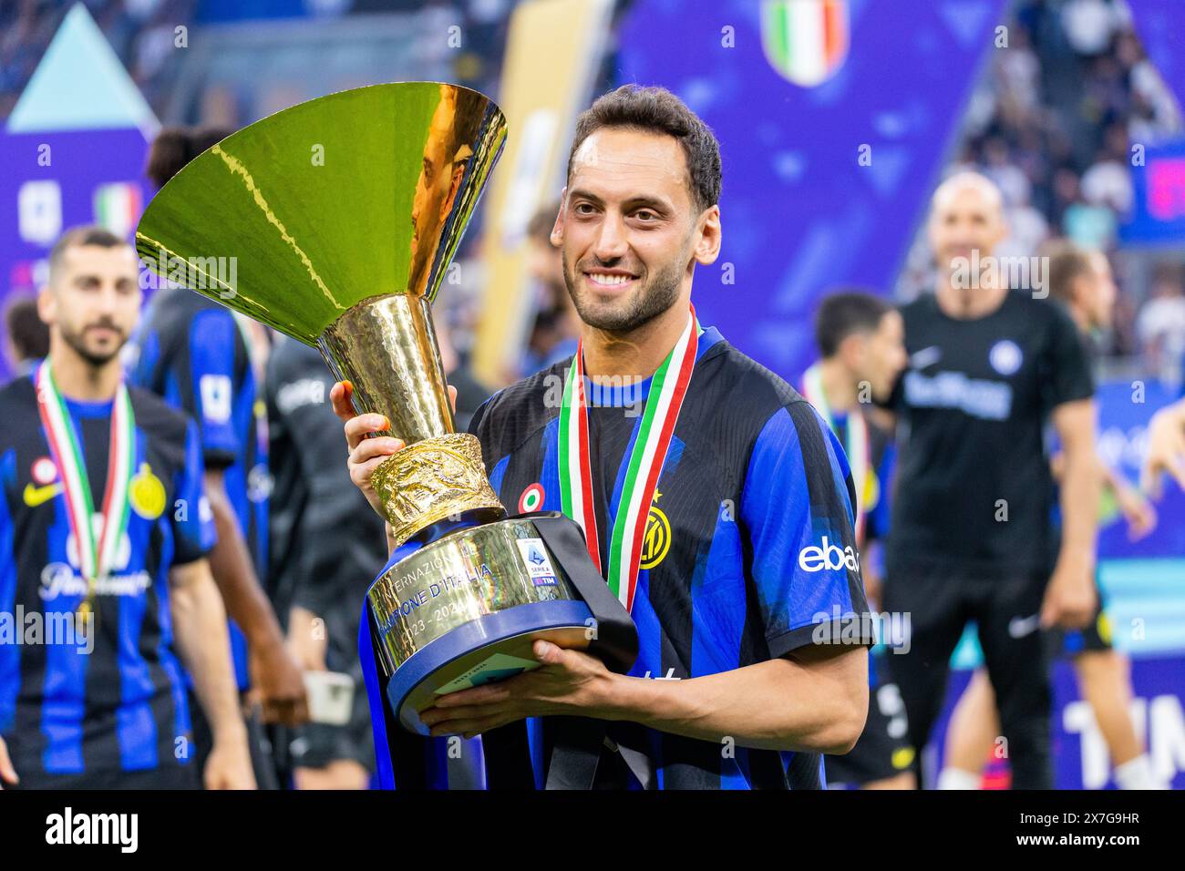 Inter milan trophy hi-res stock photography and images - Alamy