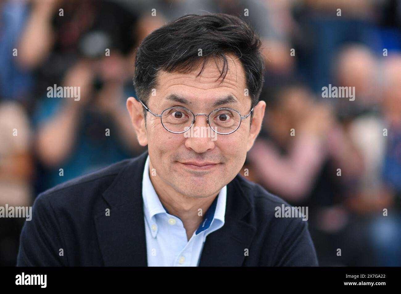 Cannes, France. 20th May, 2024. Goro Miyazaki attending the Honorary Palm D'Or To Studio Ghibli ...