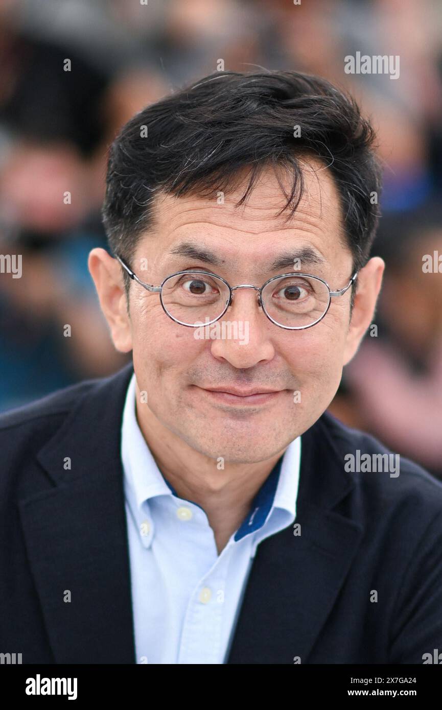 Cannes, France. 20th May, 2024. Goro Miyazaki attending the Honorary Palm D'Or To Studio Ghibli ...