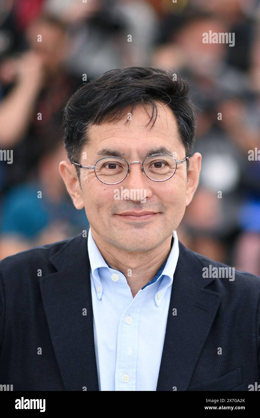 Cannes, France. 20th May, 2024. Goro Miyazaki attending the Honorary Palm D'Or To Studio Ghibli ...