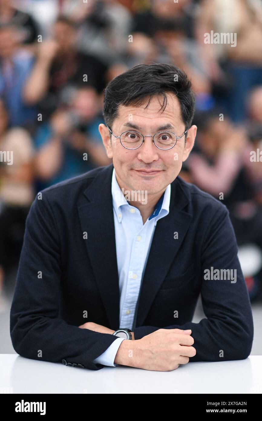 Cannes, France. 20th May, 2024. Goro Miyazaki attending the Honorary Palm D'Or To Studio Ghibli ...