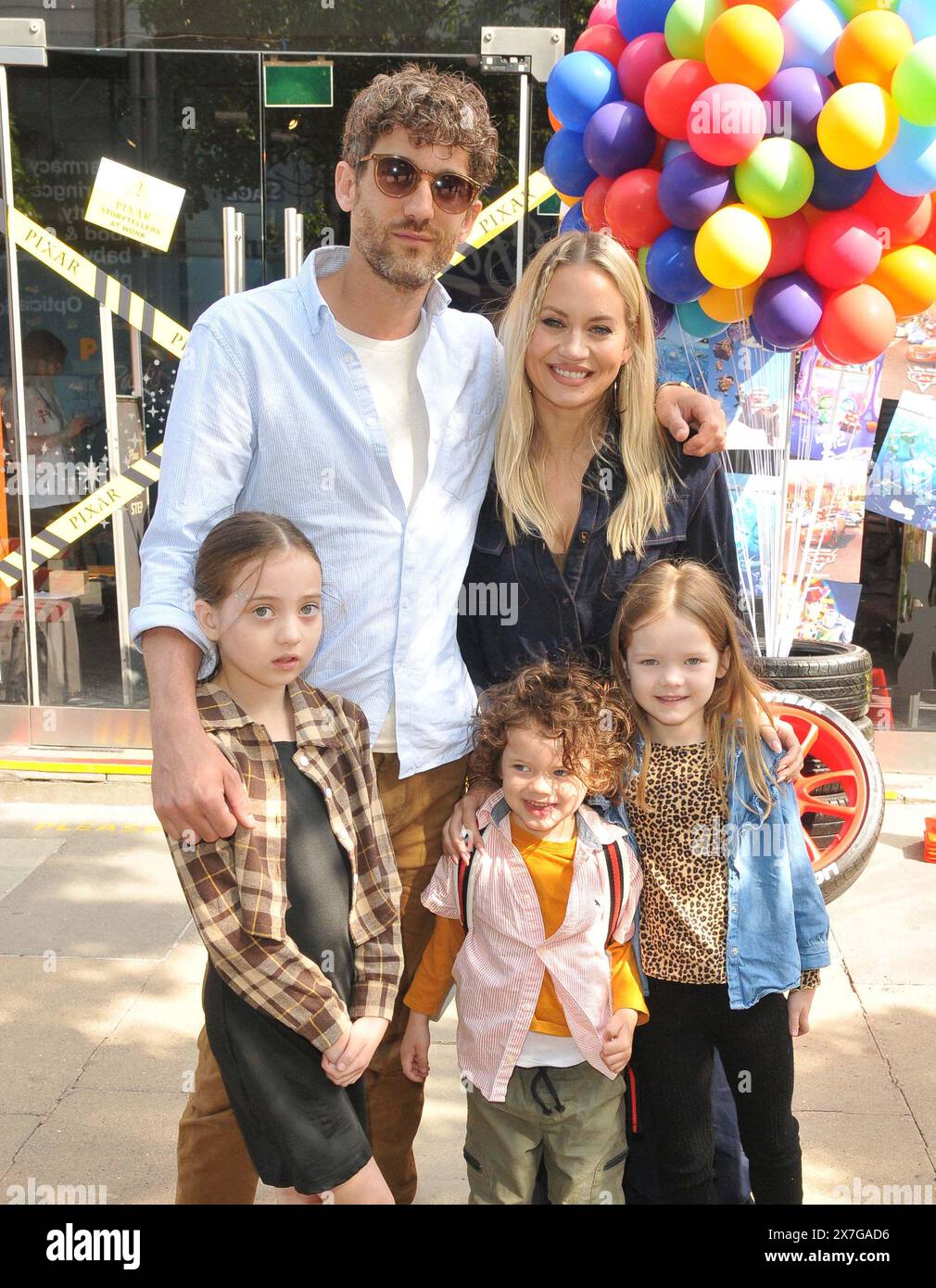 London, UK. 19th May, 2024. Max Rogers, Kimberly Wyatt and their ...