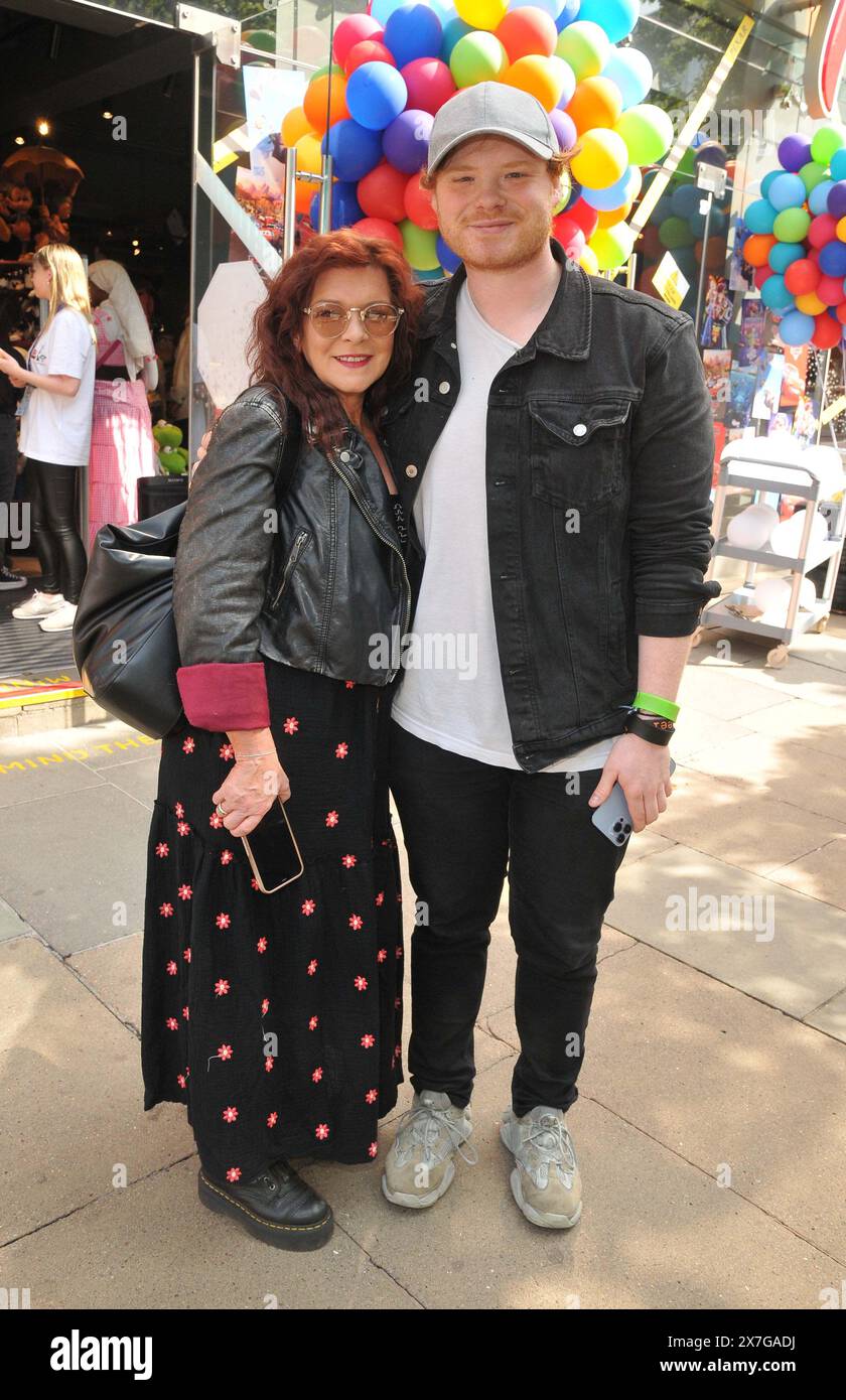 London, UK. 19th May, 2024. Finty Williams and Sam Williams at the ...