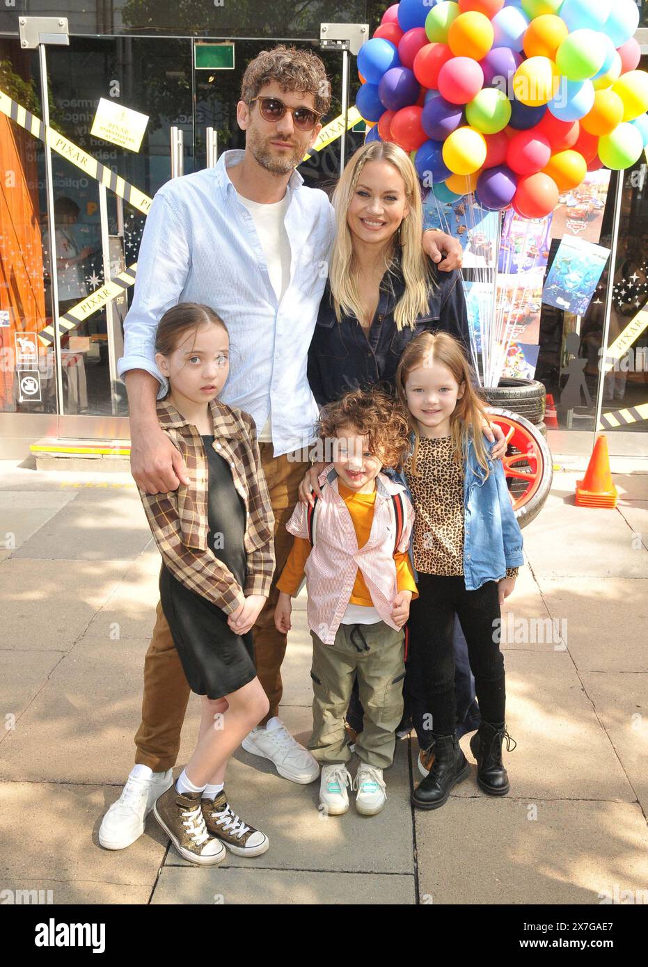London, UK. 19th May, 2024. Max Rogers, Kimberly Wyatt and their ...
