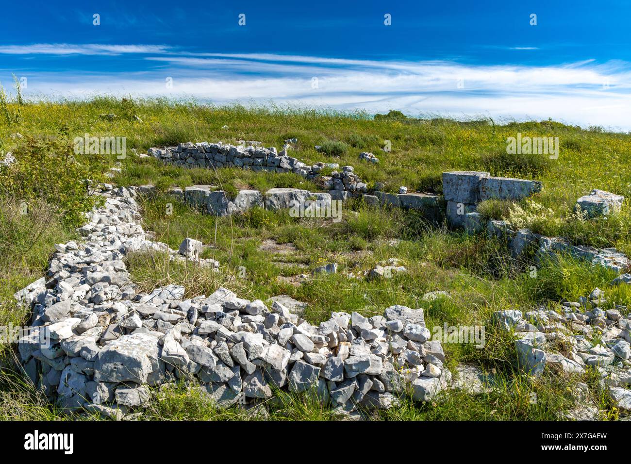 Monkodonja settlement from the Bronze Age, archaeological site of ...