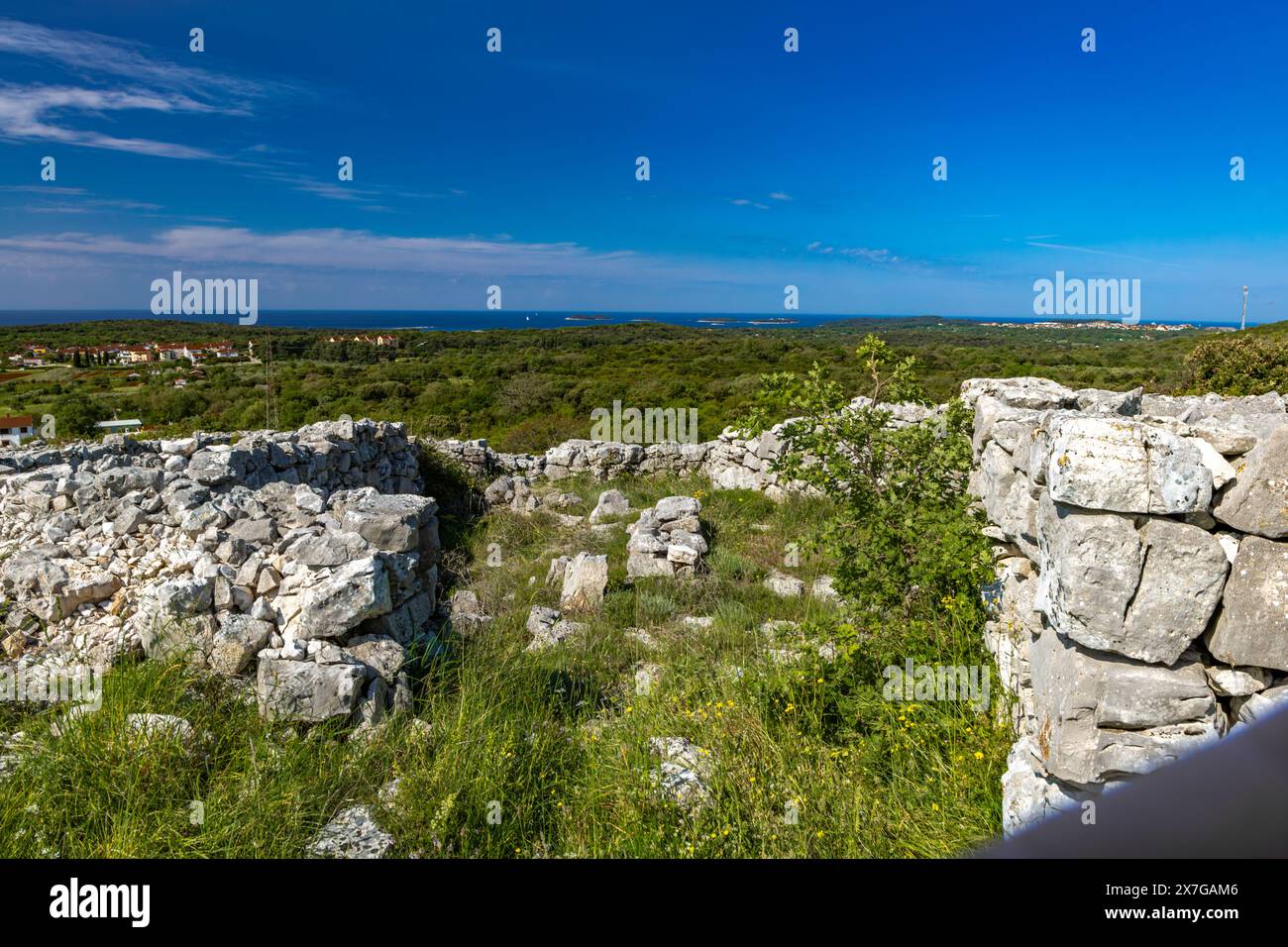 Monkodonja settlement from the Bronze Age, archaeological site of ...