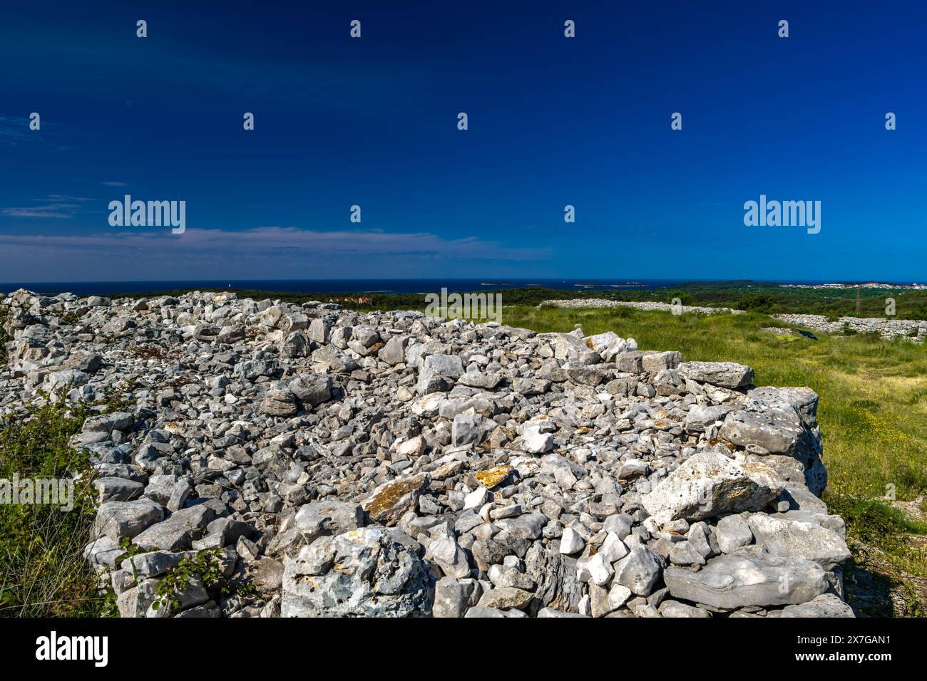 Monkodonja settlement from the Bronze Age, archaeological site of ...