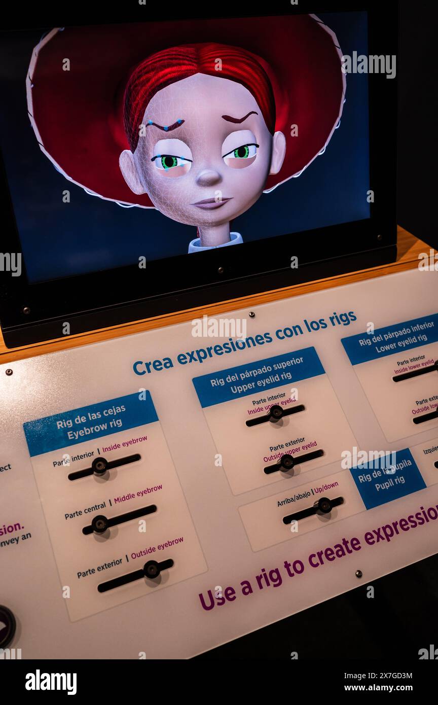 The Science Behind Pixar interactive exhibition in CaixaForum, Madrid ...