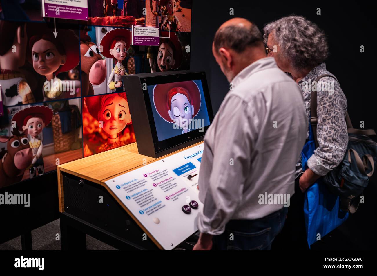 The Science Behind Pixar interactive exhibition in CaixaForum, Madrid ...