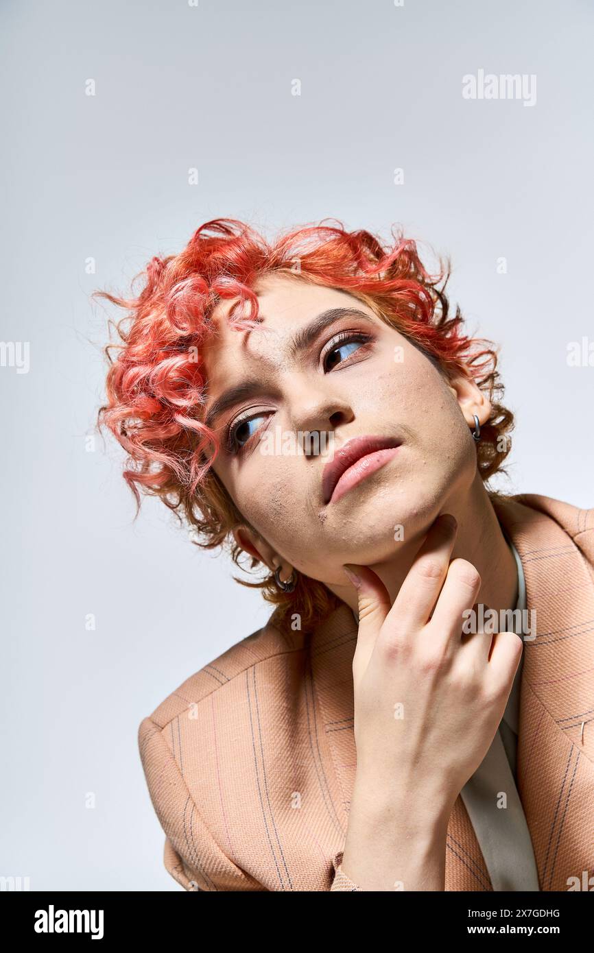 Stunning young woman striking hi-res stock photography and images - Alamy