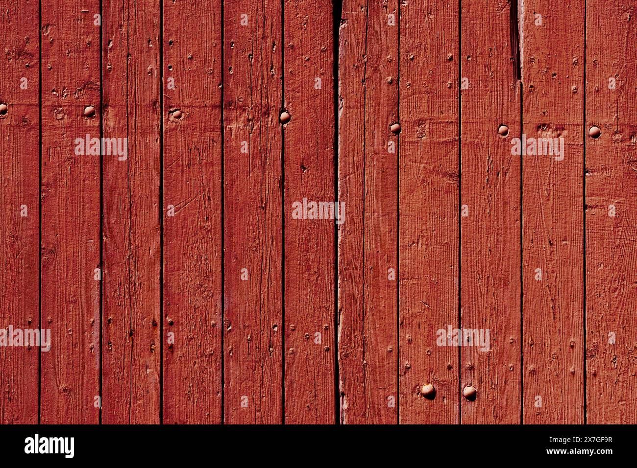 Vertical rustic wood planks with lots of texture in red tones Stock ...
