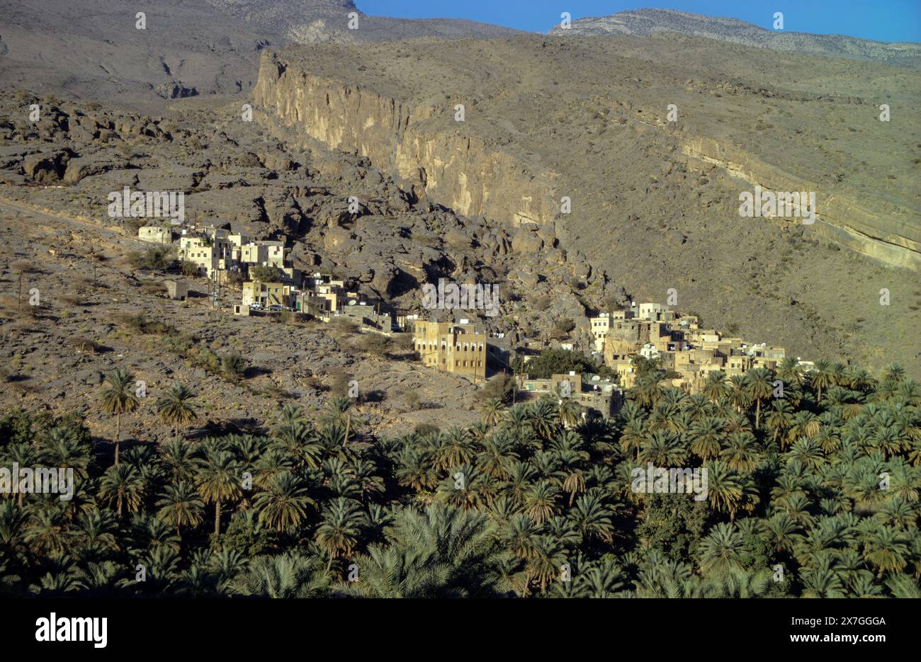 Misfah al-Abriyeen, Jebal Akhdar, Oman, Arabian Peninsula, Middle East ...