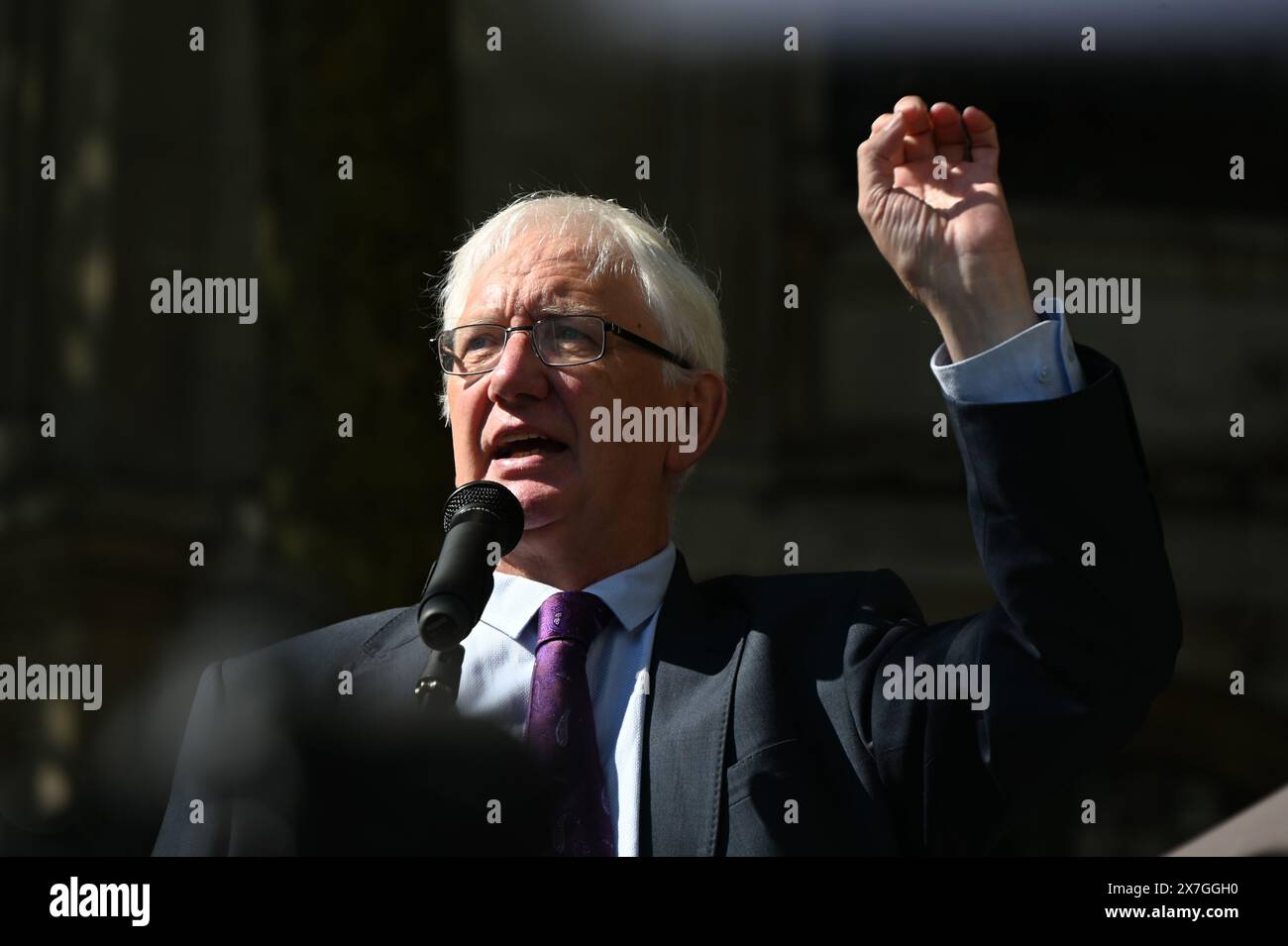 Royal court of Justice, ENGLAND, UK - MAY 20 2024: Speaker Andrew ...