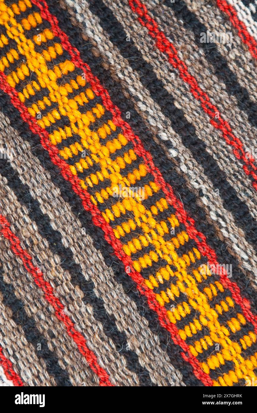 Oman. Omani Fabric from Nakhr Village, Wadi Ghul, Jebal Akhdar Stock ...