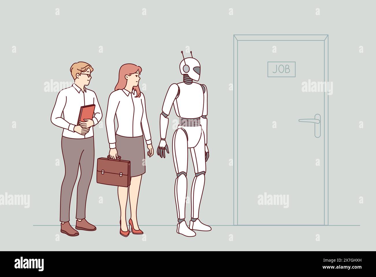 Humanoid robot ai competes hi-res stock photography and images - Alamy