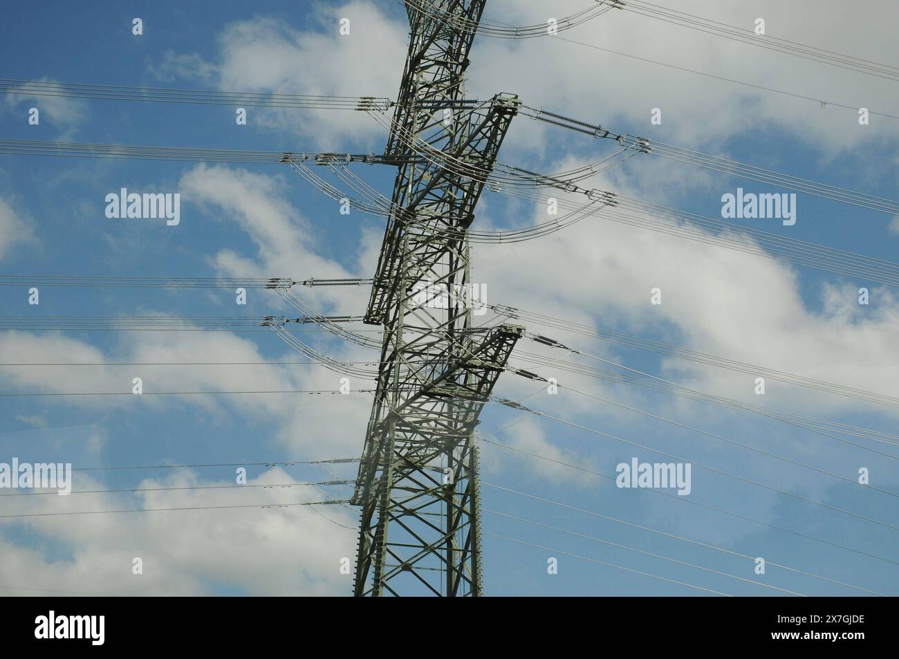 German countryside/Deutscheland/Germany/12 May 2024/electric power ...