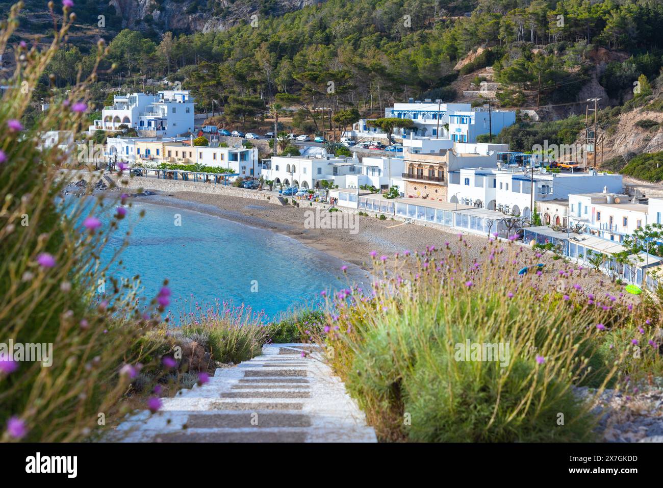 Kapsali village at Kithera island in Greece Stock Photo - Alamy