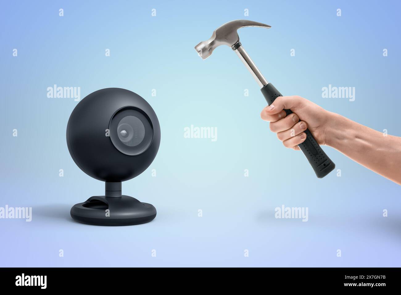 Raised hammer hi-res stock photography and images - Alamy