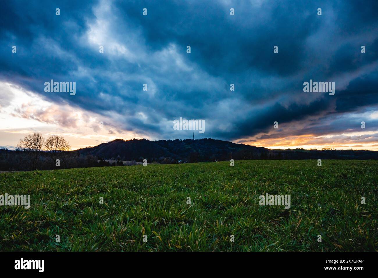 Clouds, April, Weather, Storm, Sky, Mountain, Volcano Stock Photo - Alamy