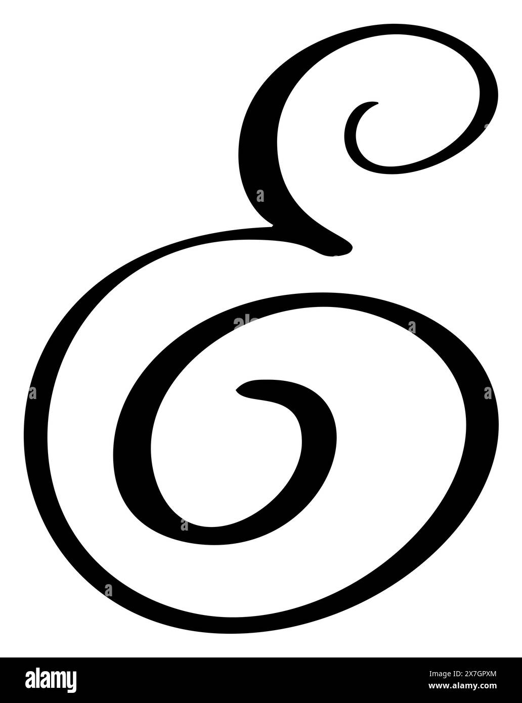 Hand drawn vector calligraphy letter E. Script font logo. Handwritten ...