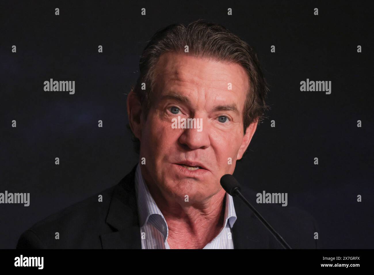 Cannes, France. 20th May, 2024. Dennis Quaid during The Substance press ...