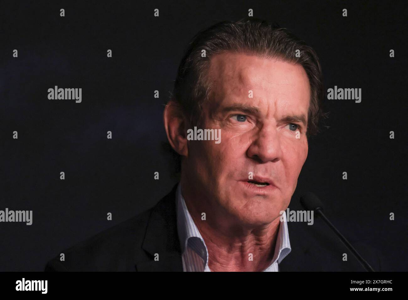 Cannes, France. 20th May, 2024. Dennis Quaid during The Substance press ...