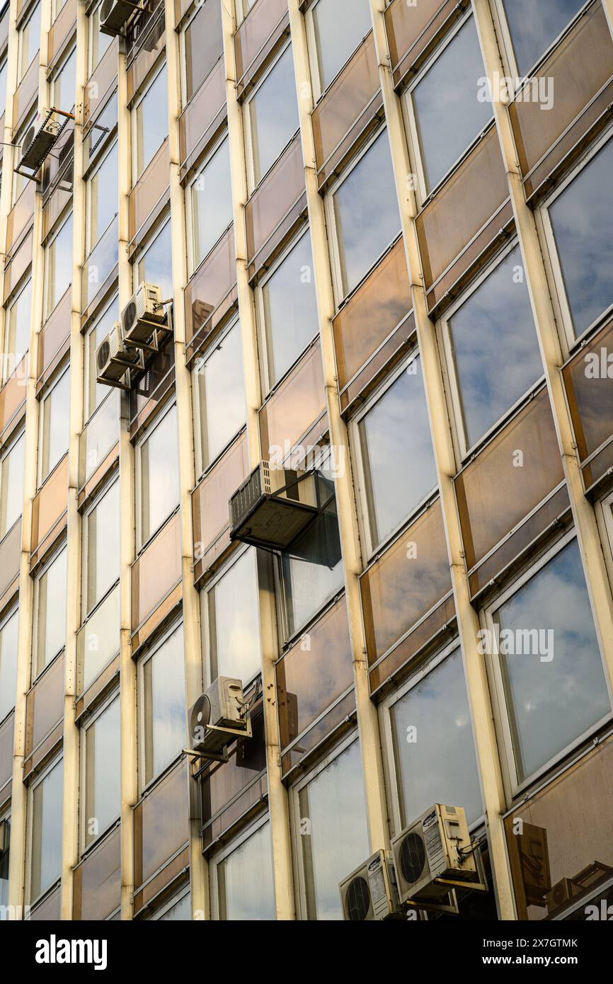 An example of Communist Architecture, Budapest, Hungary Stock Photo - Alamy