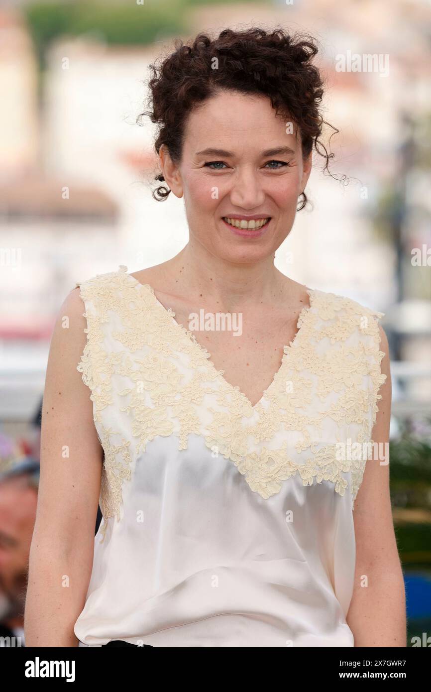 Coralie Fargeat poses at the photo call of 'The Substance' during the ...