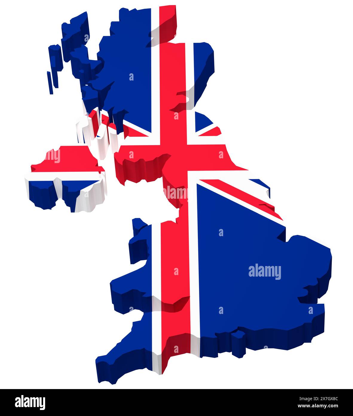 Map of uk outline hi-res stock photography and images - Alamy